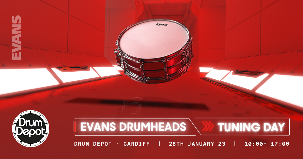 Evans Take Over Day - Drum Depot | UK and Cardiff Drum Store | Buy Online