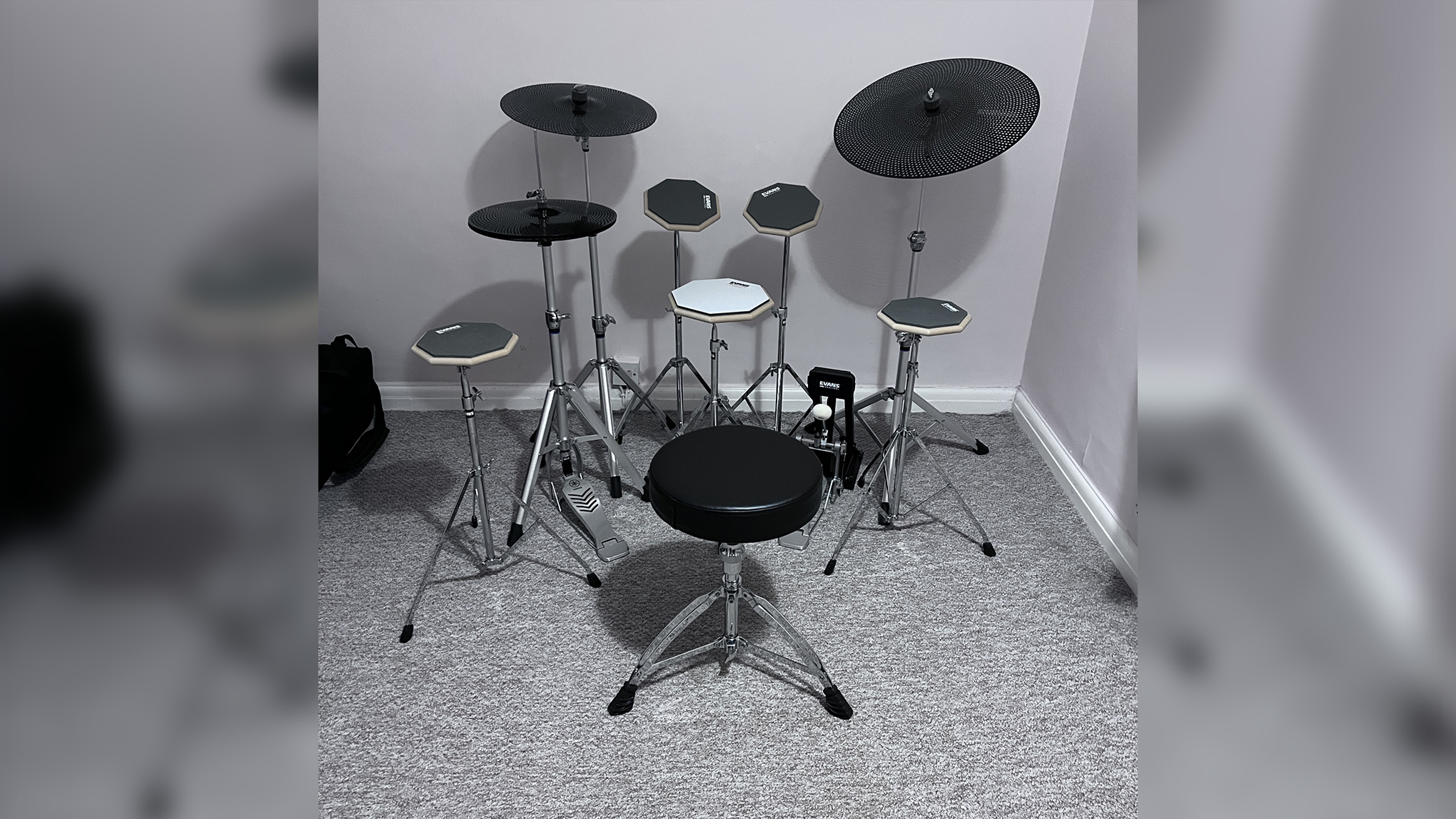 Evans RealFeel Practice Kit DD Crew Home Set Ups - Drum Depot | UK and ...