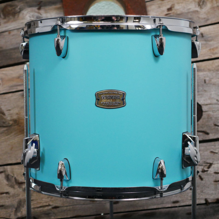 Yamaha Stage Custom Birch 14" x 13" Floor Tom in Matte Surf Green ...